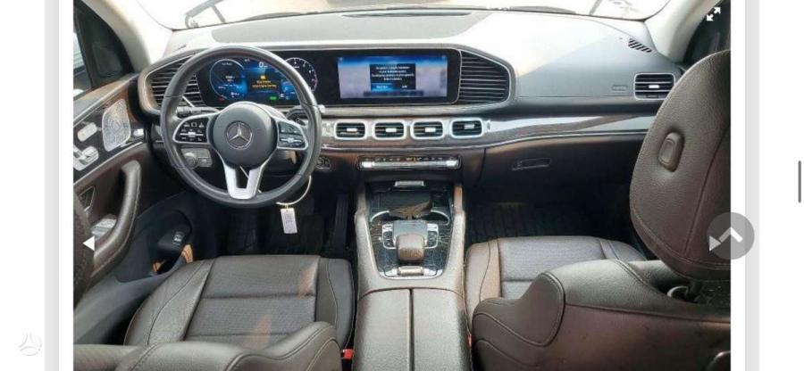 Balts Mercedes-Benz GLS 450 2020 Kauņa, ar dzinēja tilpumu 3.00 L un nobraukumu 92 tūkst. km par 31500 €, foto 8 vietnē AUTOMOTO.COM.LV