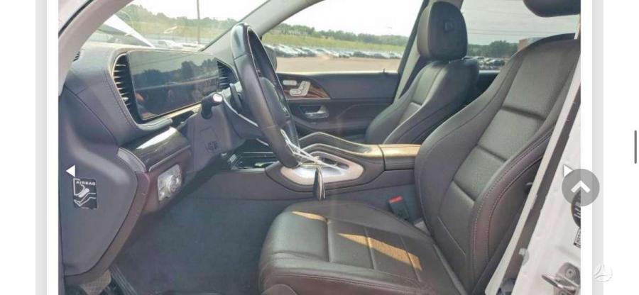 Balts Mercedes-Benz GLS 450 2020 Kauņa, ar dzinēja tilpumu 3.00 L un nobraukumu 92 tūkst. km par 31500 €, foto 9 vietnē AUTOMOTO.COM.LV