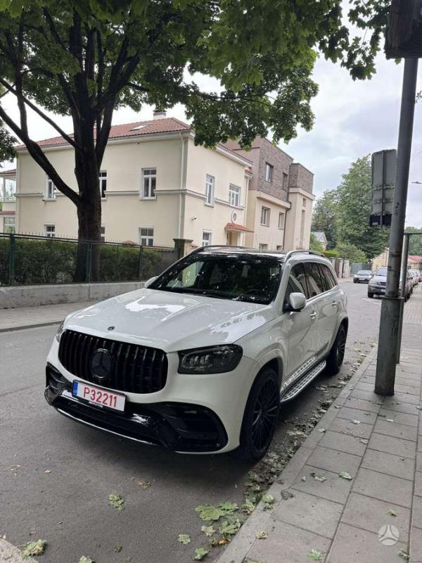Balts Mercedes-Benz GLS 450 2021 Viļņa, ar dzinēja tilpumu 0.00 L un nobraukumu 170 tūkst. km par 60000 €, foto 1 vietnē AUTOMOTO.COM.LV
