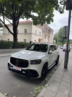 Белый Мерседес GLS 450 2021 в Вильнюс, объемом двигателя 0.00 л и пробегом 170 тыс. км за 60000 €, фото  на AUTOMOTO.COM.LV