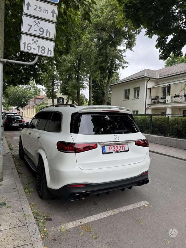Balts Mercedes-Benz GLS 450 2021 Viļņa, ar dzinēja tilpumu 0.00 L un nobraukumu 170 tūkst. km par 60000 €, foto 2 vietnē AUTOMOTO.COM.LV