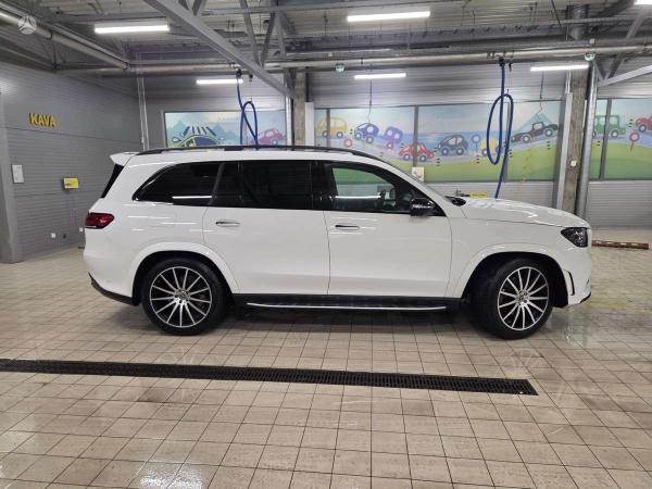 Balts Mercedes-Benz GLS 450 2023 Viļņa, ar dzinēja tilpumu 3.00 L un nobraukumu 51 tūkst. km par 94900 €, foto 7 vietnē AUTOMOTO.COM.LV