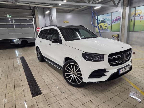 Balts Mercedes-Benz GLS 450 2023 Viļņa, ar dzinēja tilpumu 3.00 L un nobraukumu 51 tūkst. km par 94900 €, foto 8 vietnē AUTOMOTO.COM.LV
