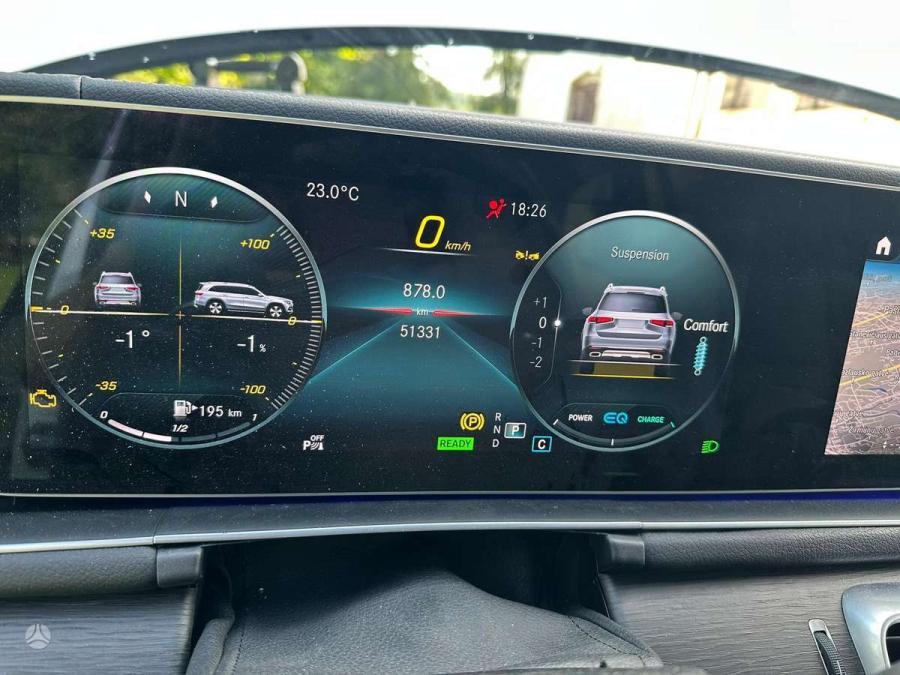 Balts Mercedes-Benz GLS 450 2023 Viļņa, ar dzinēja tilpumu 3.00 L un nobraukumu 51 tūkst. km par 54900 €, foto 10 vietnē AUTOMOTO.COM.LV