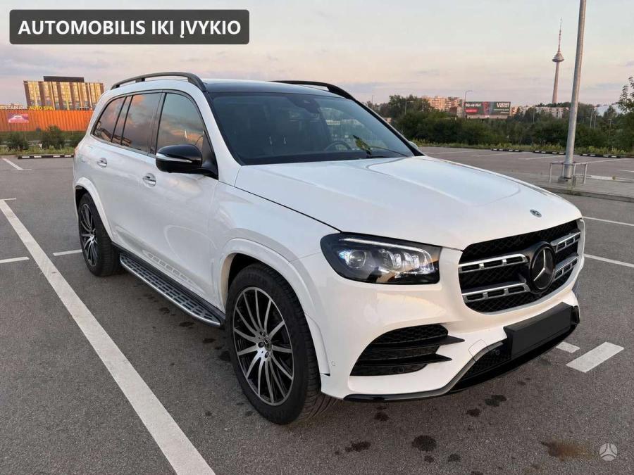 Balts Mercedes-Benz GLS 450 2023 Viļņa, ar dzinēja tilpumu 3.00 L un nobraukumu 51 tūkst. km par 54900 €, foto 17 vietnē AUTOMOTO.COM.LV