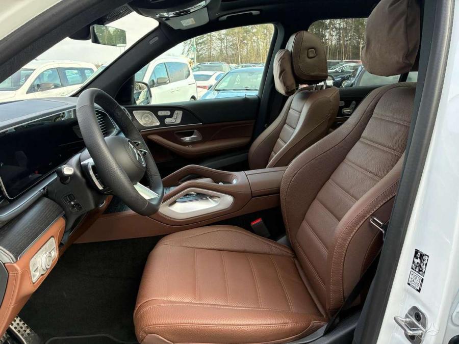Белый Мерседес GLS 450 2026 в Вильнюс, объемом двигателя 2.99 л и пробегом 15 тыс. км за 113500 €, фото 16 на AUTOMOTO.COM.LV