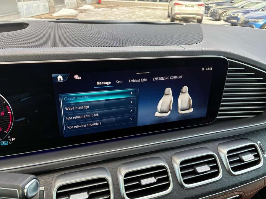 Белый Мерседес GLS 450 2026 в Вильнюс, объемом двигателя 2.99 л и пробегом 15 тыс. км за 113500 €, фото 22 на AUTOMOTO.COM.LV