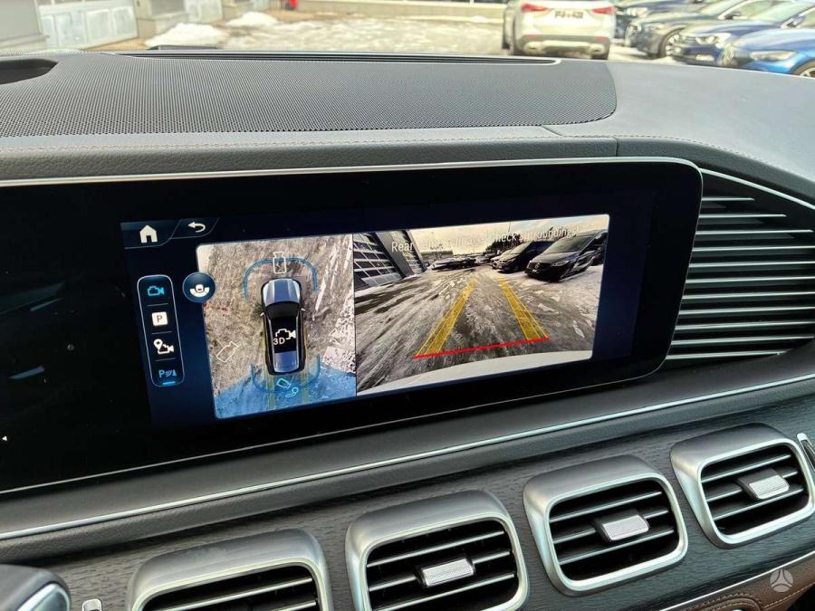 Белый Мерседес GLS 450 2026 в Вильнюс, объемом двигателя 2.99 л и пробегом 15 тыс. км за 113500 €, фото 35 на AUTOMOTO.COM.LV