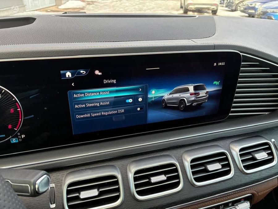 Белый Мерседес GLS 450 2026 в Вильнюс, объемом двигателя 2.99 л и пробегом 15 тыс. км за 113500 €, фото 36 на AUTOMOTO.COM.LV