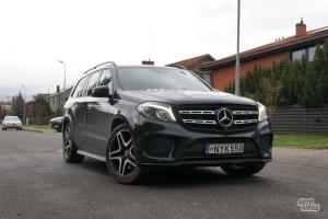Melns Mercedes-Benz GLS 550 2017 Kauņa, ar dzinēja tilpumu 4.70 L un nobraukumu 181 tūkst. km par 19999 €, foto 4 vietnē AUTOMOTO.COM.LV
