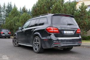 Melns Mercedes-Benz GLS 550 2017 Kauņa, ar dzinēja tilpumu 4.70 L un nobraukumu 181 tūkst. km par 19999 €, foto 6 vietnē AUTOMOTO.COM.LV