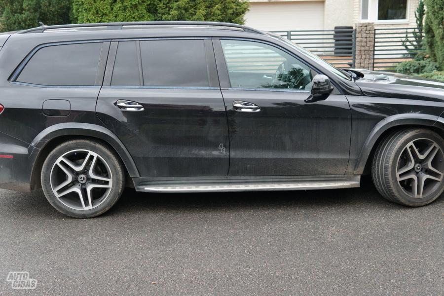 Melns Mercedes-Benz GLS 550 2017 Kauņa, ar dzinēja tilpumu 4.70 L un nobraukumu 181 tūkst. km par 19999 €, foto 22 vietnē AUTOMOTO.COM.LV