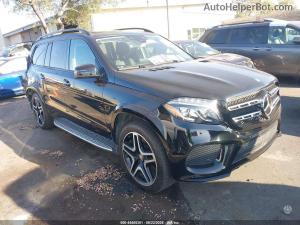 Black Mercedes-Benz GLS 550 2017 in Siauliai, with an engine capacity of 4.70 L and mileage of 144 thousand km for 14990 €, photo 7 on AUTOMOTO.COM.LV