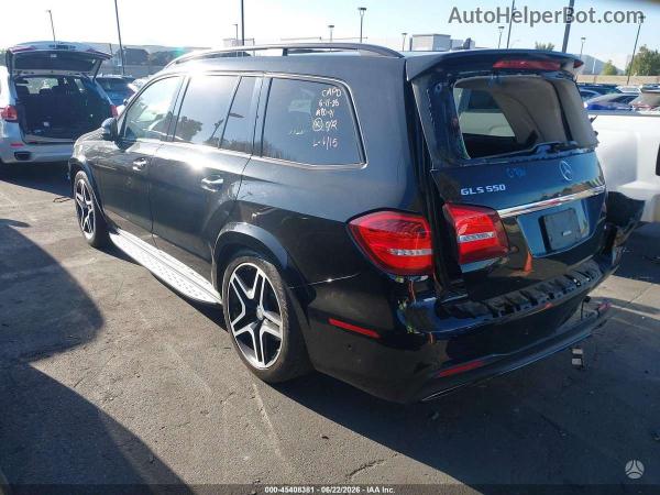 Black Mercedes-Benz GLS 550 2017 in Siauliai, with an engine capacity of 4.70 L and mileage of 144 thousand km for 14990 €, photo 7 on AUTOMOTO.COM.LV