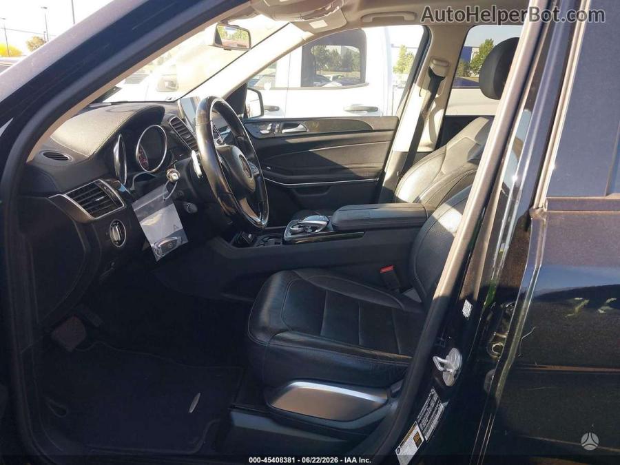 Black Mercedes-Benz GLS 550 2017 in Siauliai, with an engine capacity of 4.70 L and mileage of 144 thousand km for 14990 €, photo 12 on AUTOMOTO.COM.LV