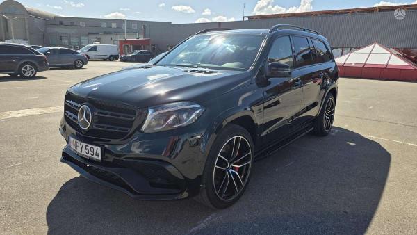 Melns Mercedes-Benz GLS 550 2017 Šauļi, ar dzinēja tilpumu 4.66 L un nobraukumu 200 tūkst. km par 33900 €, foto 7 vietnē AUTOMOTO.COM.LV