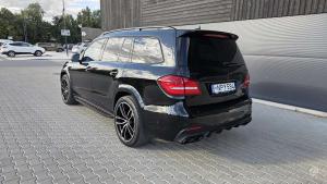 Черный Мерседес GLS 550 2017 в Шяуляй, объемом двигателя 4.66 л и пробегом 200 тыс. км за 33900 €, фото 16 на AUTOMOTO.COM.LV
