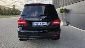 Черный Мерседес GLS 550 2017 в Шяуляй, объемом двигателя 4.66 л и пробегом 200 тыс. км за 33900 €, фото 19 на AUTOMOTO.COM.LV