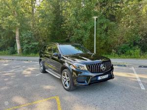 Melns Mercedes-Benz GLS 550 2017 Klaipėda, ar dzinēja tilpumu 4.66 L un nobraukumu 236 tūkst. km par 28700 €, foto 5 vietnē AUTOMOTO.COM.LV
