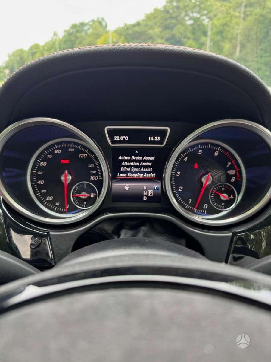 Melns Mercedes-Benz GLS 550 2017 Klaipėda, ar dzinēja tilpumu 4.66 L un nobraukumu 236 tūkst. km par 28700 €, foto 6 vietnē AUTOMOTO.COM.LV