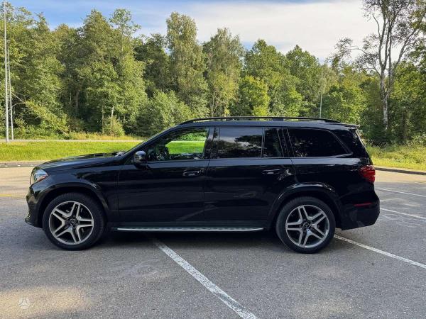 Черный Мерседес GLS 550 2017 в Клайпеда, объемом двигателя 4.66 л и пробегом 236 тыс. км за 28700 €, фото 7 на AUTOMOTO.COM.LV
