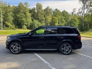 Melns Mercedes-Benz GLS 550 2017 Klaipėda, ar dzinēja tilpumu 4.66 L un nobraukumu 236 tūkst. km par 28700 €, foto 7 vietnē AUTOMOTO.COM.LV