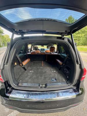 Melns Mercedes-Benz GLS 550 2017 Klaipėda, ar dzinēja tilpumu 4.66 L un nobraukumu 236 tūkst. km par 28700 €, foto 13 vietnē AUTOMOTO.COM.LV