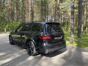 Черный Мерседес GLS 550 2018 в Вильнюс, объемом двигателя 4.70 л и пробегом 179 тыс. км за 32900 €, фото 15 на AUTOMOTO.COM.LV