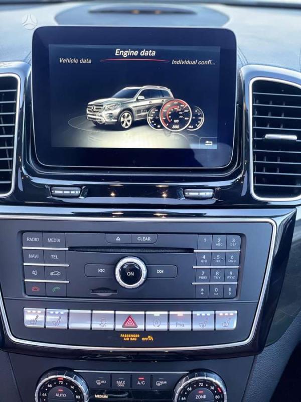 Pelēks Mercedes-Benz GLS 550 2017 Viļņa, ar dzinēja tilpumu 4.70 L un nobraukumu 106 tūkst. km par 35000 €, foto 11 vietnē AUTOMOTO.COM.LV
