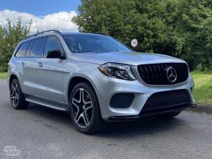 Pelēks Mercedes-Benz GLS 550 2017 Viļņa, ar dzinēja tilpumu 4.70 L un nobraukumu 176 tūkst. km par 28000 €, foto 6 vietnē AUTOMOTO.COM.LV