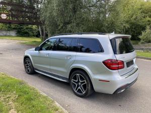 Grey Mercedes-Benz GLS 550 2017 in Vilnius, with an engine capacity of 4.70 L and mileage of 176 thousand km for 28000 €, photo 6 on AUTOMOTO.COM.LV
