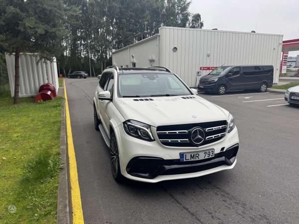 Balts Mercedes-Benz GLS 550 2017 Kauņa, ar dzinēja tilpumu 4.66 L un nobraukumu 334 tūkst. km par 23000 €, foto 2 vietnē AUTOMOTO.COM.LV