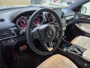 Balts Mercedes-Benz GLS 550 2018 Radviliškis, ar dzinēja tilpumu 4.70 L un nobraukumu 105 tūkst. km par 30999 €, foto 9 vietnē AUTOMOTO.COM.LV