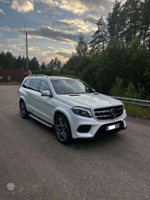 Balts Mercedes-Benz GLS 550 2018 Viļņa, ar dzinēja tilpumu 4.70 L un nobraukumu 93 tūkst. km par 25550 €, foto 5 vietnē AUTOMOTO.COM.LV