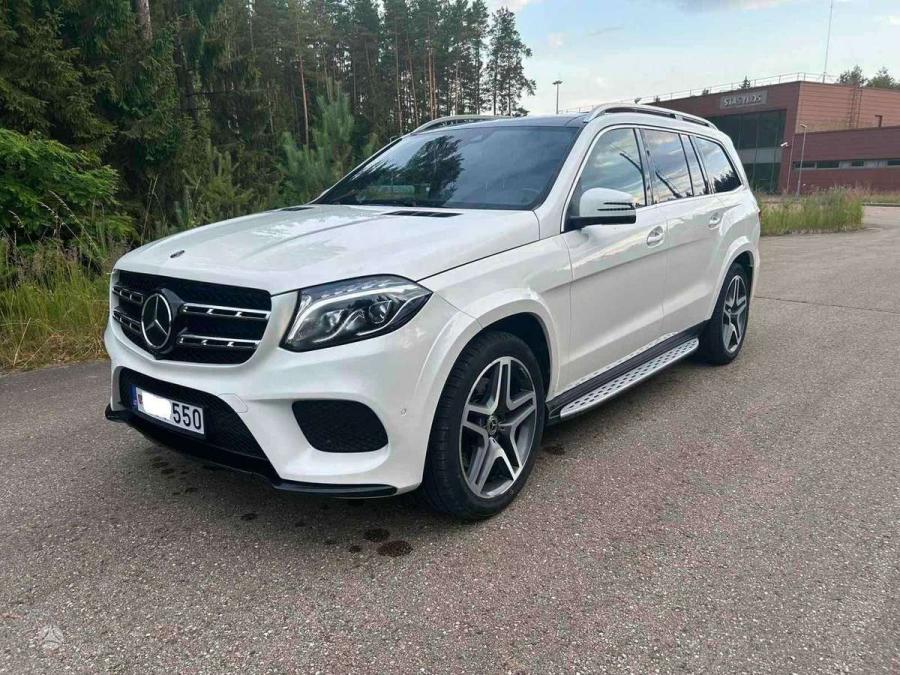 Balts Mercedes-Benz GLS 550 2018 Viļņa, ar dzinēja tilpumu 4.70 L un nobraukumu 93 tūkst. km par 25550 €, foto 10 vietnē AUTOMOTO.COM.LV