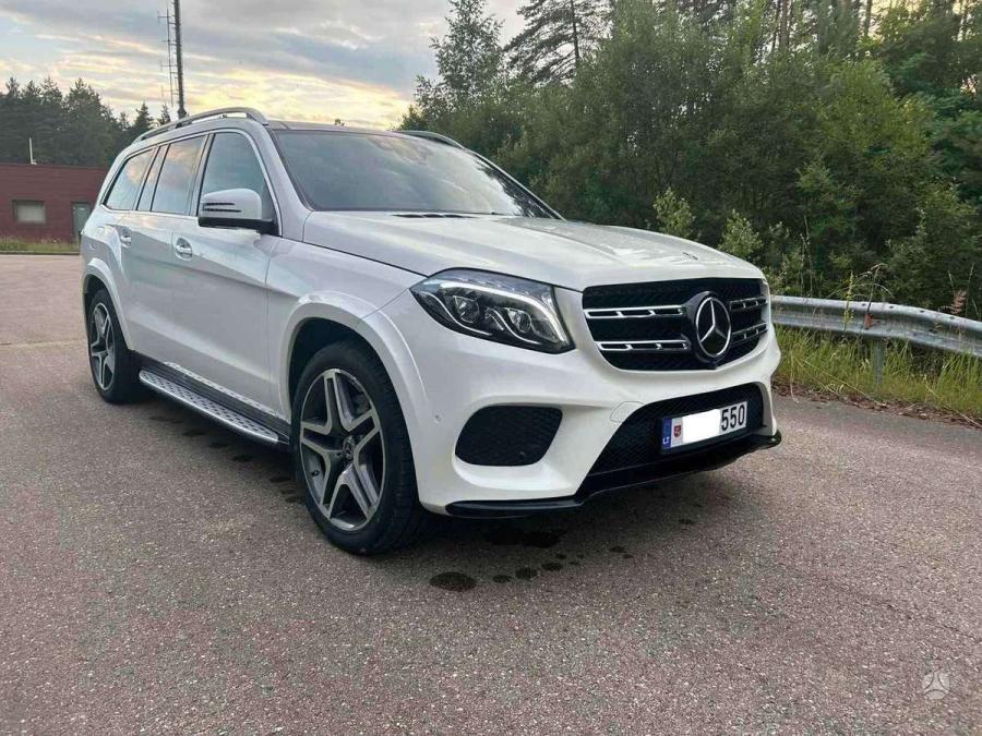Balts Mercedes-Benz GLS 550 2018 Viļņa, ar dzinēja tilpumu 4.70 L un nobraukumu 93 tūkst. km par 25550 €, foto 11 vietnē AUTOMOTO.COM.LV