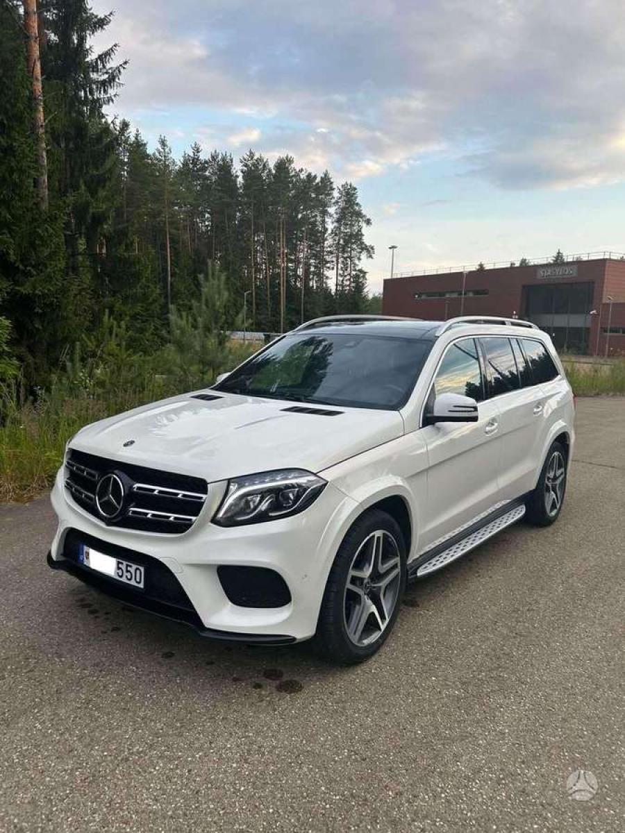 Balts Mercedes-Benz GLS 550 2018 Viļņa, ar dzinēja tilpumu 4.70 L un nobraukumu 93 tūkst. km par 25550 €, foto 16 vietnē AUTOMOTO.COM.LV