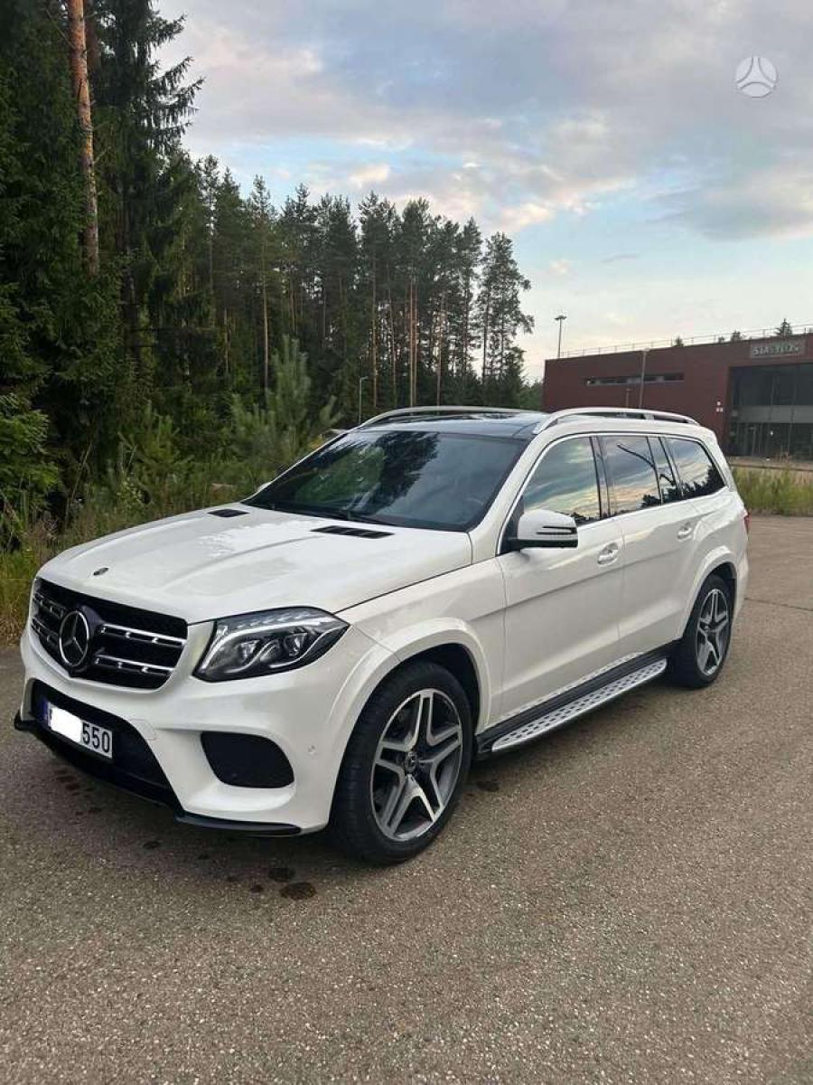Balts Mercedes-Benz GLS 550 2018 Viļņa, ar dzinēja tilpumu 4.70 L un nobraukumu 93 tūkst. km par 25550 €, foto 17 vietnē AUTOMOTO.COM.LV