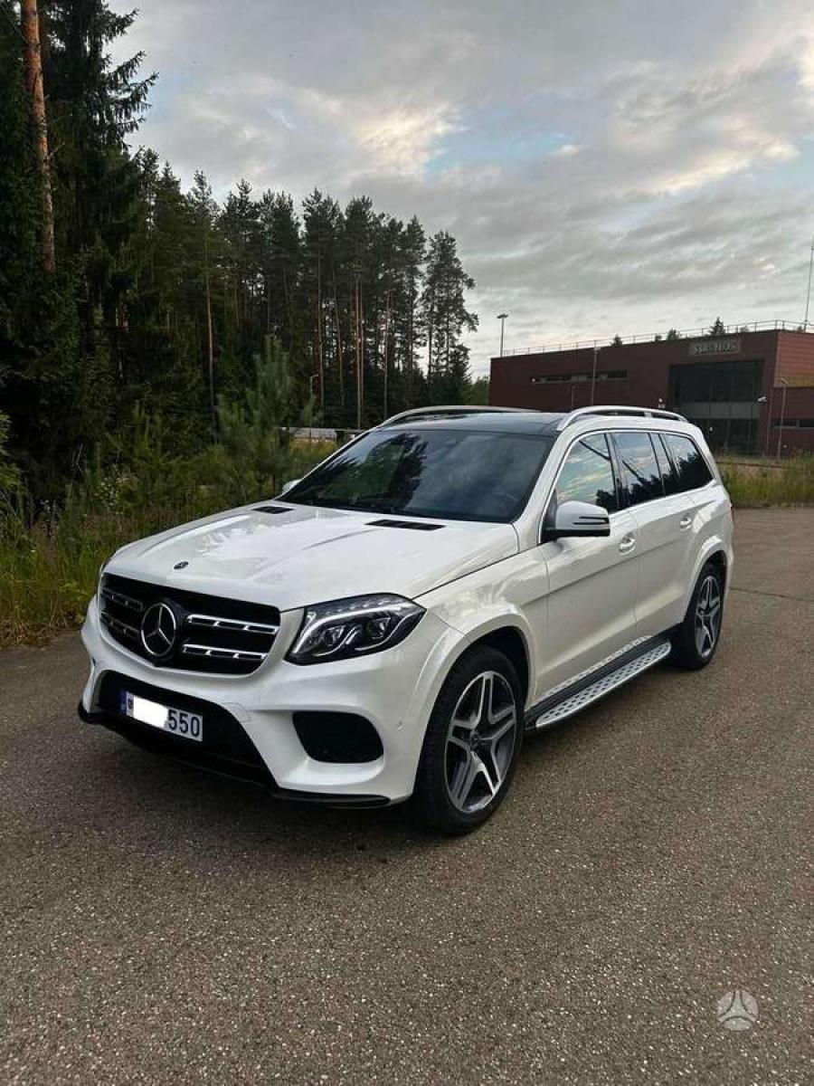 Balts Mercedes-Benz GLS 550 2018 Viļņa, ar dzinēja tilpumu 4.70 L un nobraukumu 93 tūkst. km par 25550 €, foto 19 vietnē AUTOMOTO.COM.LV