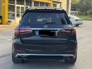 Black Mercedes-Benz gls-580 2021 in Jonava, with an engine capacity of 3.98 L and mileage of 146 thousand km for 69999 €, photo 10 on AUTOMOTO.COM.LV