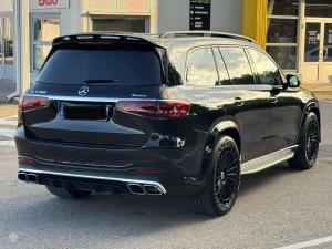 Black Mercedes-Benz gls-580 2021 in Jonava, with an engine capacity of 3.98 L and mileage of 146 thousand km for 69999 €, photo 11 on AUTOMOTO.COM.LV