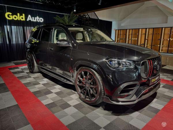 Черный Мерседес gls-580 2021 в Вильнюс, объемом двигателя 3.98 л и пробегом 90 тыс. км за 80000 €, фото 3 на AUTOMOTO.COM.LV
