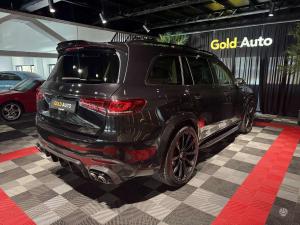 Black Mercedes-Benz gls-580 2021 in Vilnius, with an engine capacity of 3.98 L and mileage of 90 thousand km for 80000 €, photo 6 on AUTOMOTO.COM.LV