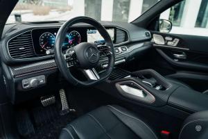 Black Mercedes-Benz gls-580 2024 in Vilnius, with an engine capacity of 3.98 L and mileage of 42 thousand km for 133000 €, photo 13 on AUTOMOTO.COM.LV