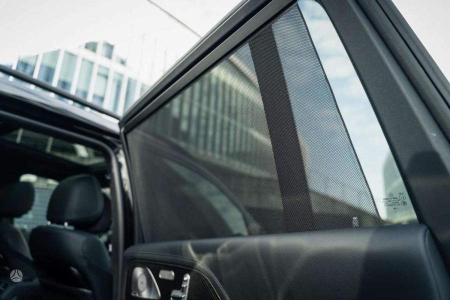 Black Mercedes-Benz gls-580 2024 in Vilnius, with an engine capacity of 3.98 L and mileage of 42 thousand km for 133000 €, photo 30 on AUTOMOTO.COM.LV