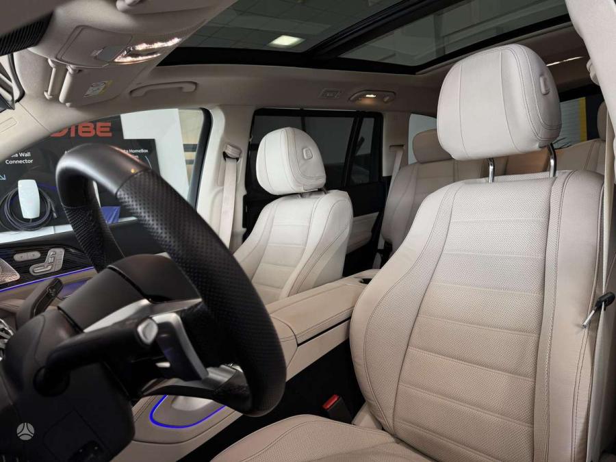 Pelēks Mercedes-Benz gls-580 2024 Viļņa, ar dzinēja tilpumu 4.00 L un nobraukumu 71 tūkst. km par 97777 €, foto 17 vietnē AUTOMOTO.COM.LV