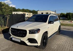 Белый Мерседес gls-580 2020 в Каунас, объемом двигателя 4.00 л и пробегом 92 тыс. км за 68700 €, фото 4 на AUTOMOTO.COM.LV