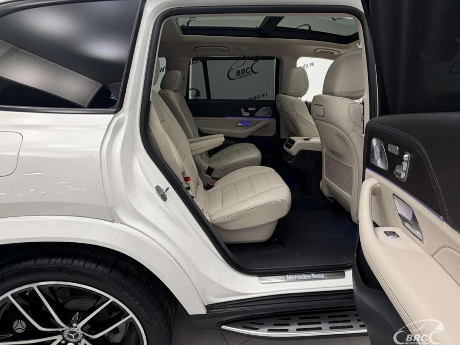 Balts Mercedes-Benz gls-580 2020 Viļņa, ar dzinēja tilpumu 3.98 L un nobraukumu 109 tūkst. km par 64900 €, foto 12 vietnē AUTOMOTO.COM.LV