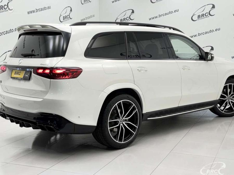 Balts Mercedes-Benz gls-580 2020 Viļņa, ar dzinēja tilpumu 3.98 L un nobraukumu 109 tūkst. km par 60900 €, foto 4 vietnē AUTOMOTO.COM.LV