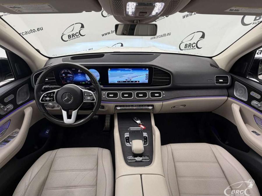 Balts Mercedes-Benz gls-580 2020 Viļņa, ar dzinēja tilpumu 3.98 L un nobraukumu 109 tūkst. km par 60900 €, foto 5 vietnē AUTOMOTO.COM.LV